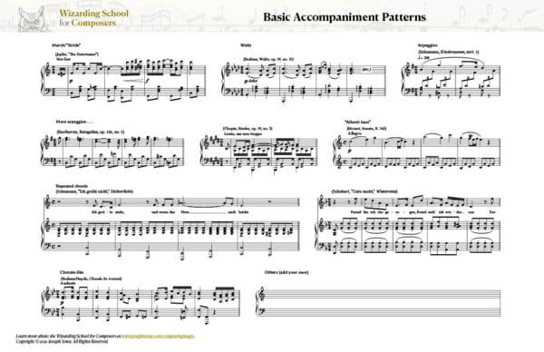 Five Tips for Writing a Good Piano Accompaniment | Joseph Sowa